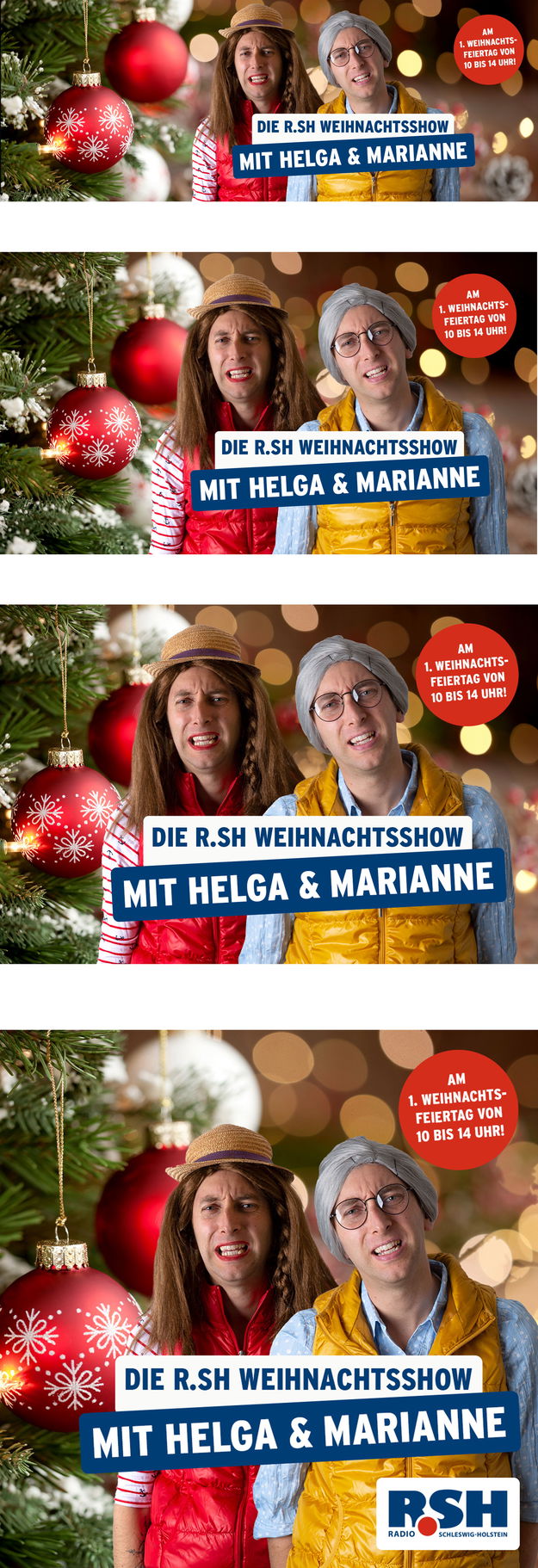 Die R.SH Weihnachtshow mit Helga & Marianne! | R.SH