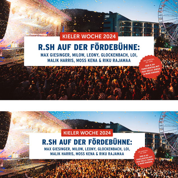 R.SH bei der Kieler Woche 2024! | R.SH